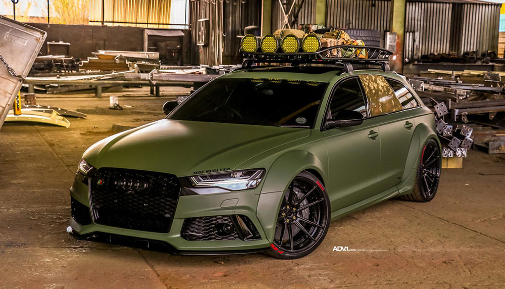 Audi RS6 met dakrek laat Mad Max huilen - JFK