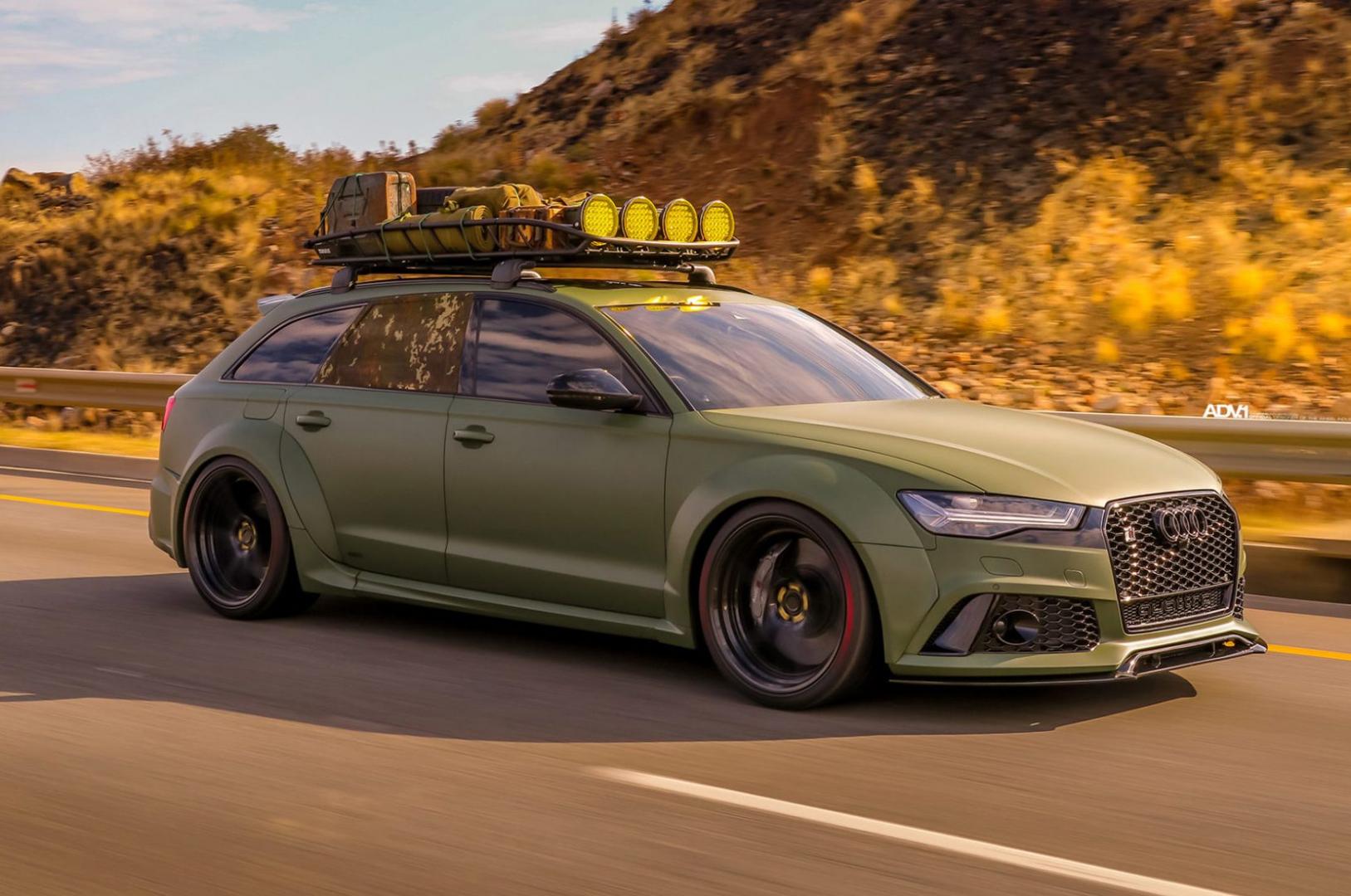 Audi RS6 met dakrek laat Mad Max huilen - JFK