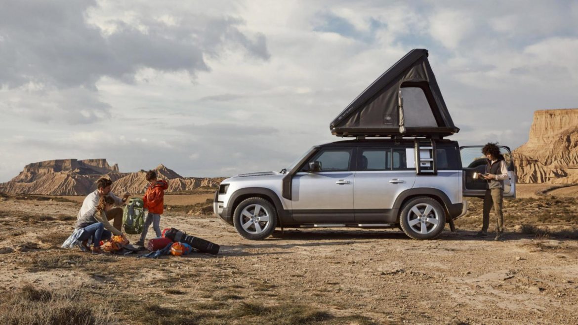 Dikke daktent voor Land Rover Defender - JFK Magazine